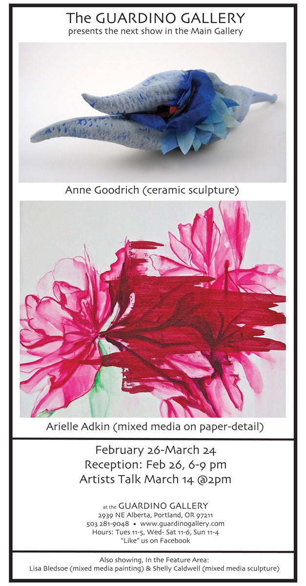 March 2015: Arielle Adkin & Anne Goodrich – GO Gallery