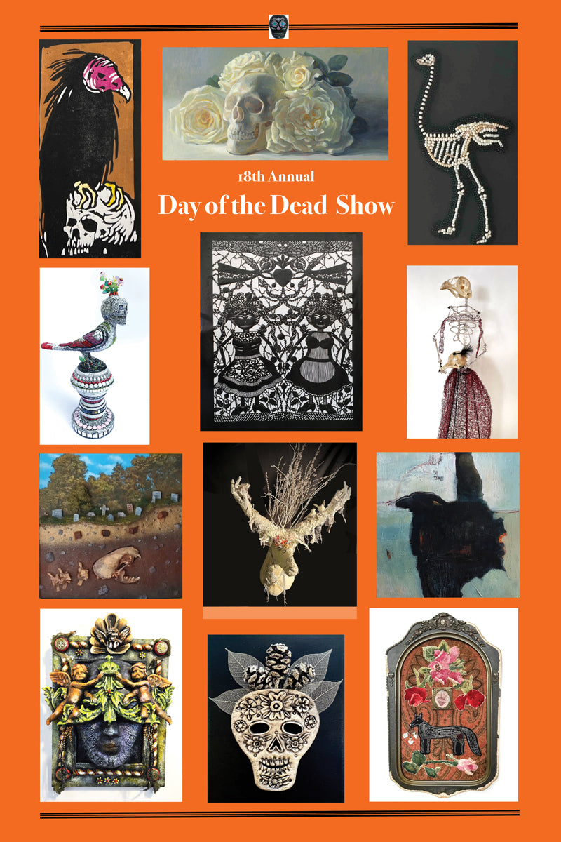 October 2024: 18th Annual Day of the Dead Group Show – GO Gallery