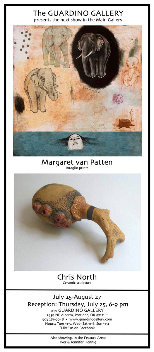 August 2013: Chris North & Margaret van Patten – GO Gallery